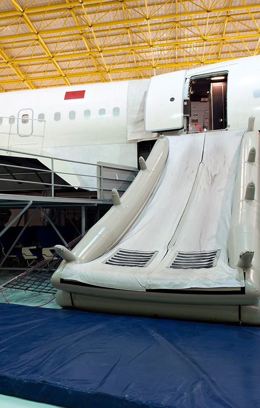 Evacuation Slide Components - Aviation Safety | NMG Aerospace